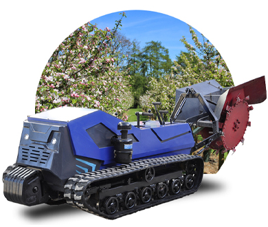 Light-weighted Crawler Tractor With Ditcher - K&F INTERNATIONAL