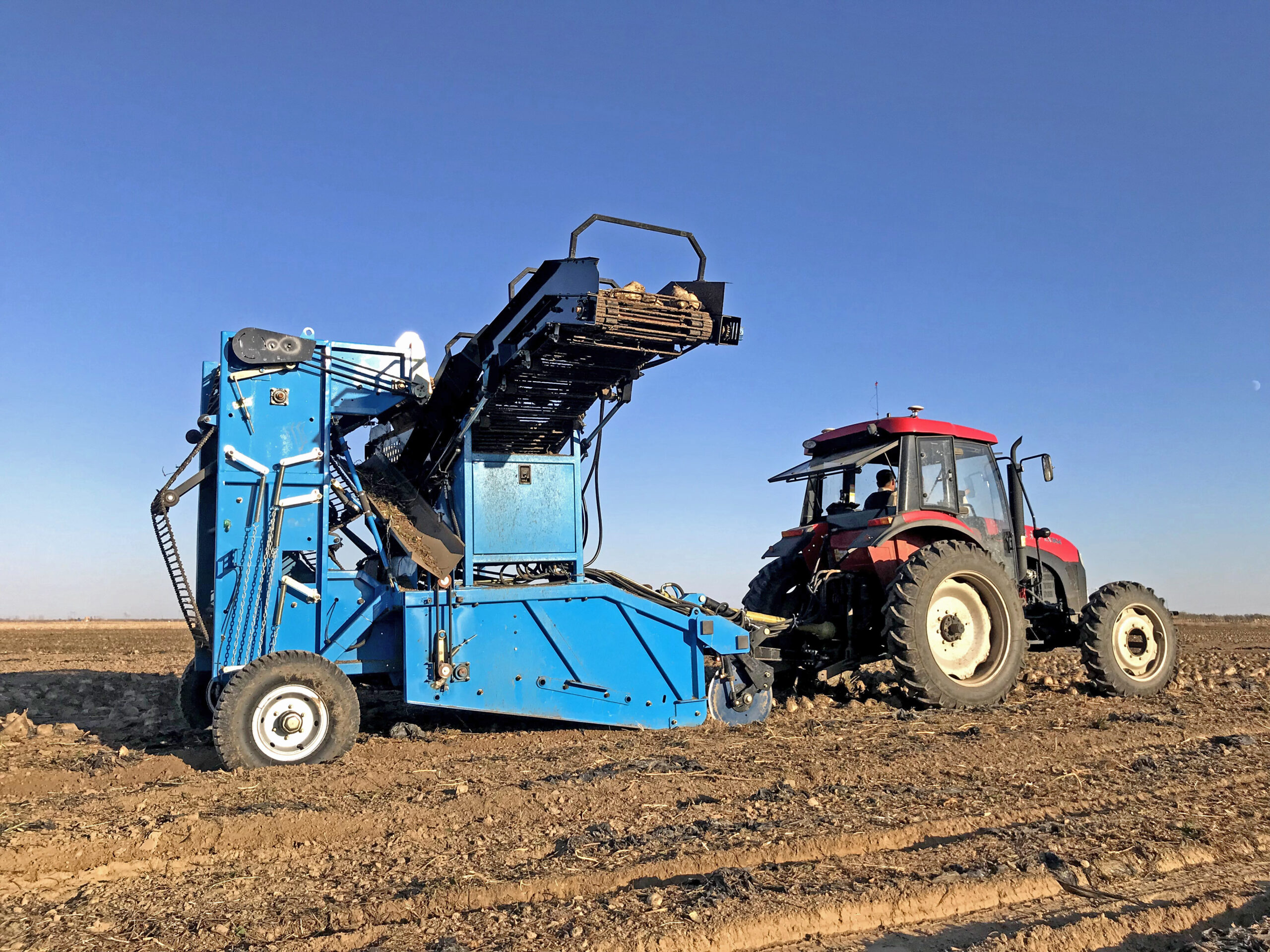 Beet Combine Harvester 4TQ-4 - K&F INTERNATIONAL